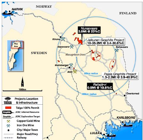 Resources Roadhouse | Talga Gold to commence Swedish drilling ...